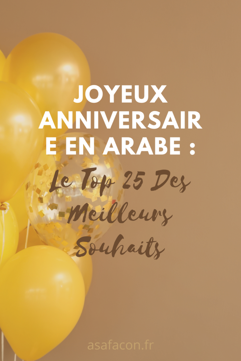 Joyeux Anniversaire En Arabe : Le Top 25 Des Meilleurs Souhaits