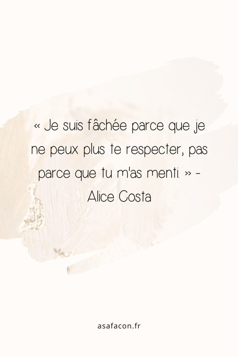 Découvrez Les Citations Sur Le Manque De Respect Dans Un Couple